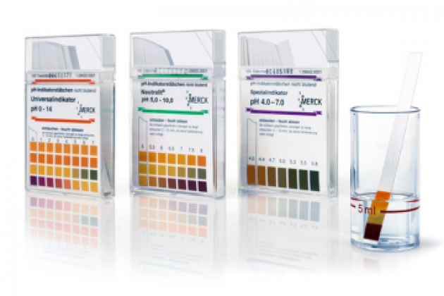 MERCK 109584 pH-Indicator Strips Semi-Quantitative Measurement of pH in ...